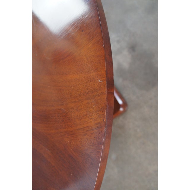Maitland Smith for Ralph Lauren Mahogany Mayfair Round Dining Center Table | Chairish