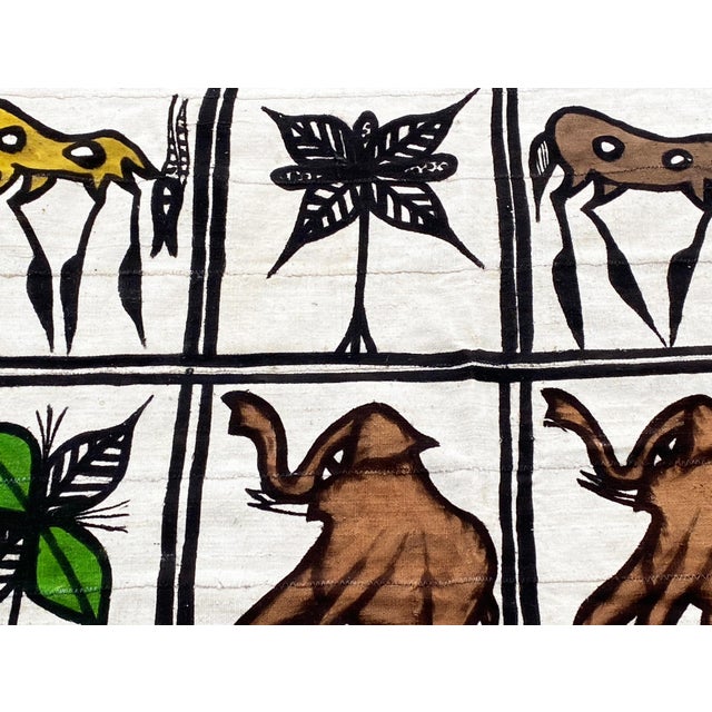 1980s Vintage Korhogo by the Senufo People Mud Cloth | Chairish