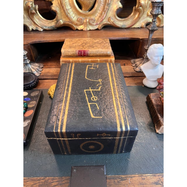 19th Century Parcel Gilded & Painted Antique Curiosity Occult "Witch's ...