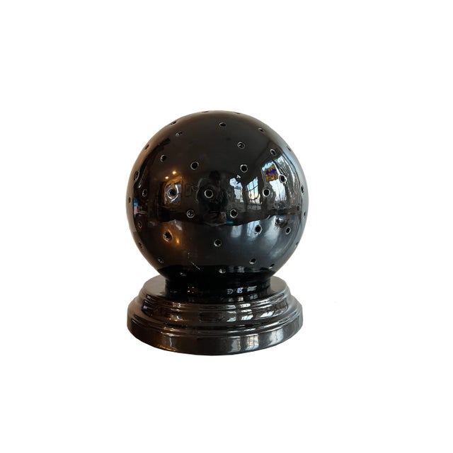 Pierced Atomic Lamp | Chairish