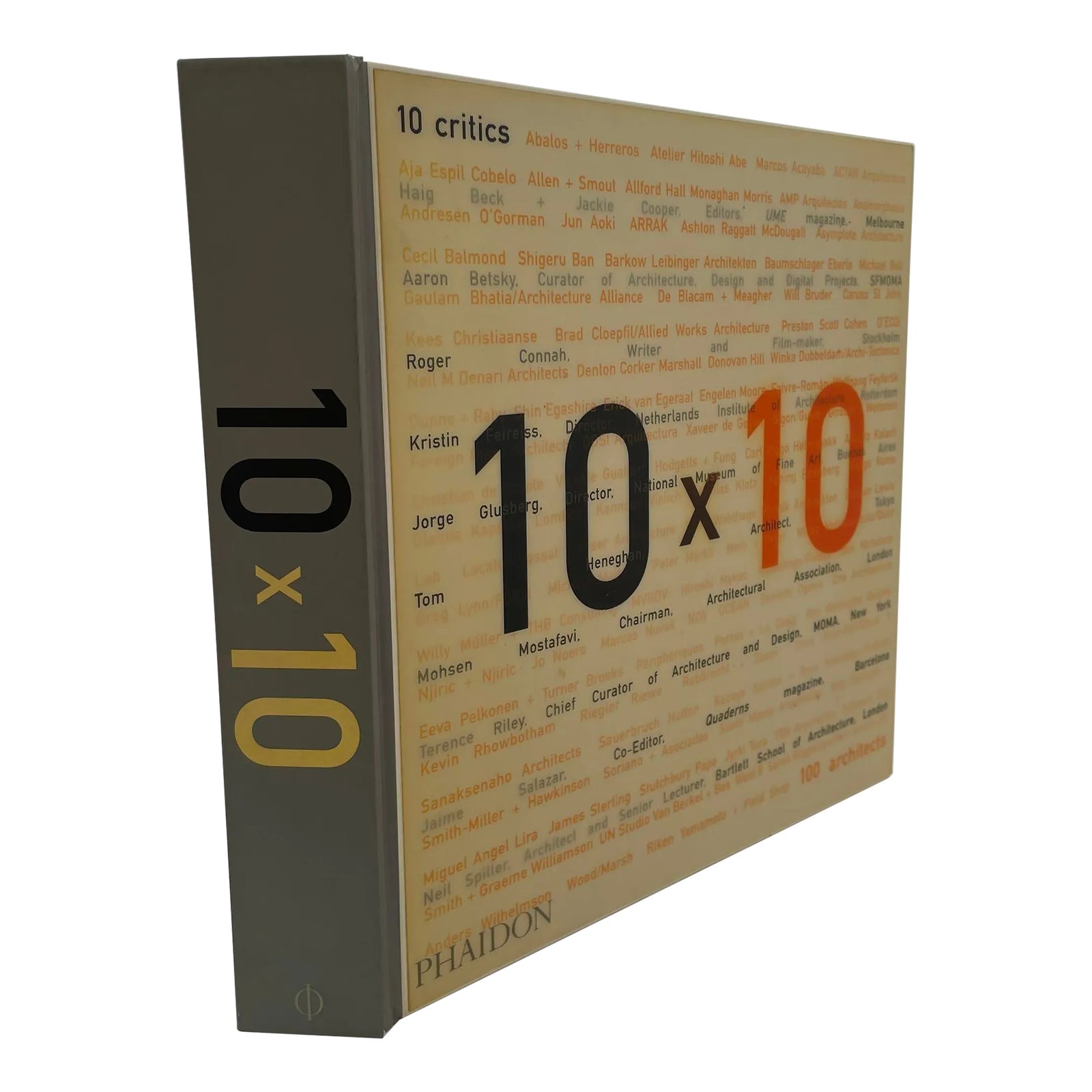 10 X 10: 10 Critics 100 Architects by Aaron Betsky Hardcover Phaidon ...