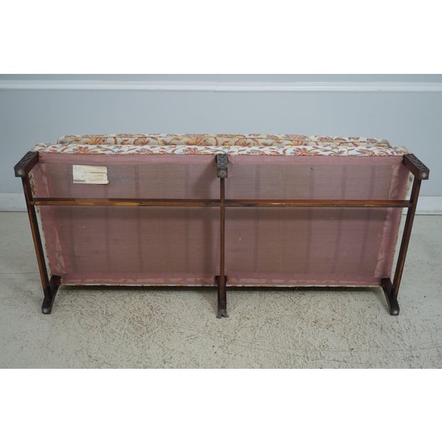 Hickory Chair Co Chippendale Style Camelback Sofa | Chairish