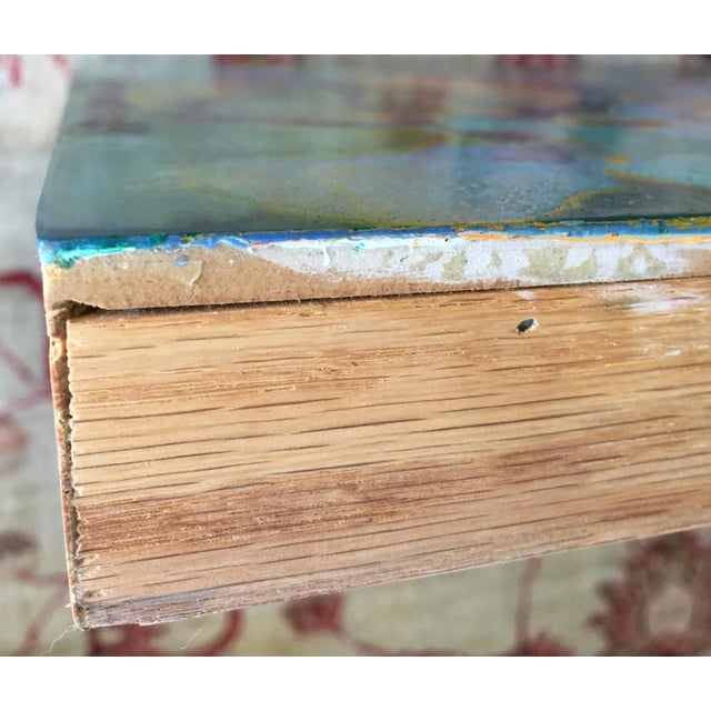 Eternity in Embers Contemporary Abstract Painting | Chairish