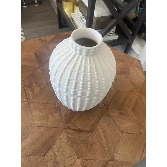 Studio A White Bubble Vase | Chairish