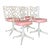Mid-20th Century Phyllis Morris for Kessler Aluminum Powder Coated ...