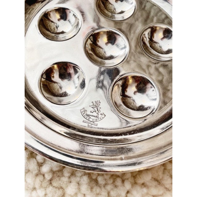 Antique Christofle Silver Escargot Tray From Grand Hotel Buenos Aires ...