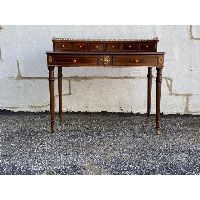 1940s Vintage Maitland Smith Desk | Chairish