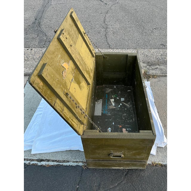 u.s. Army Tool Chest Circa Early 1900s | Chairish