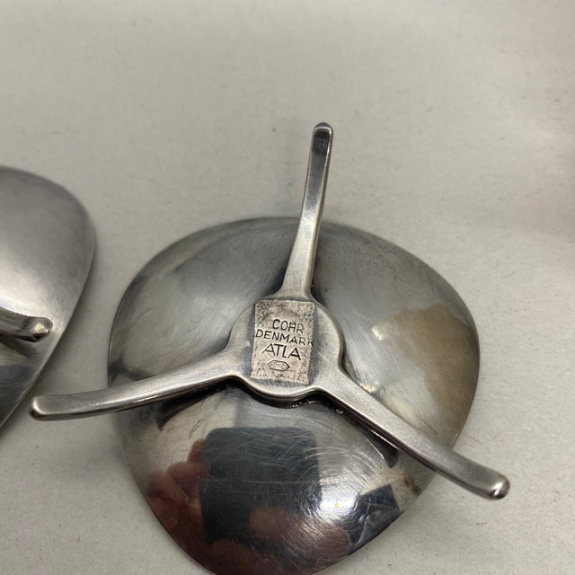 1960s Cohr Denmark Alta Matching Sterling Candle Holders- Set of 2 ...