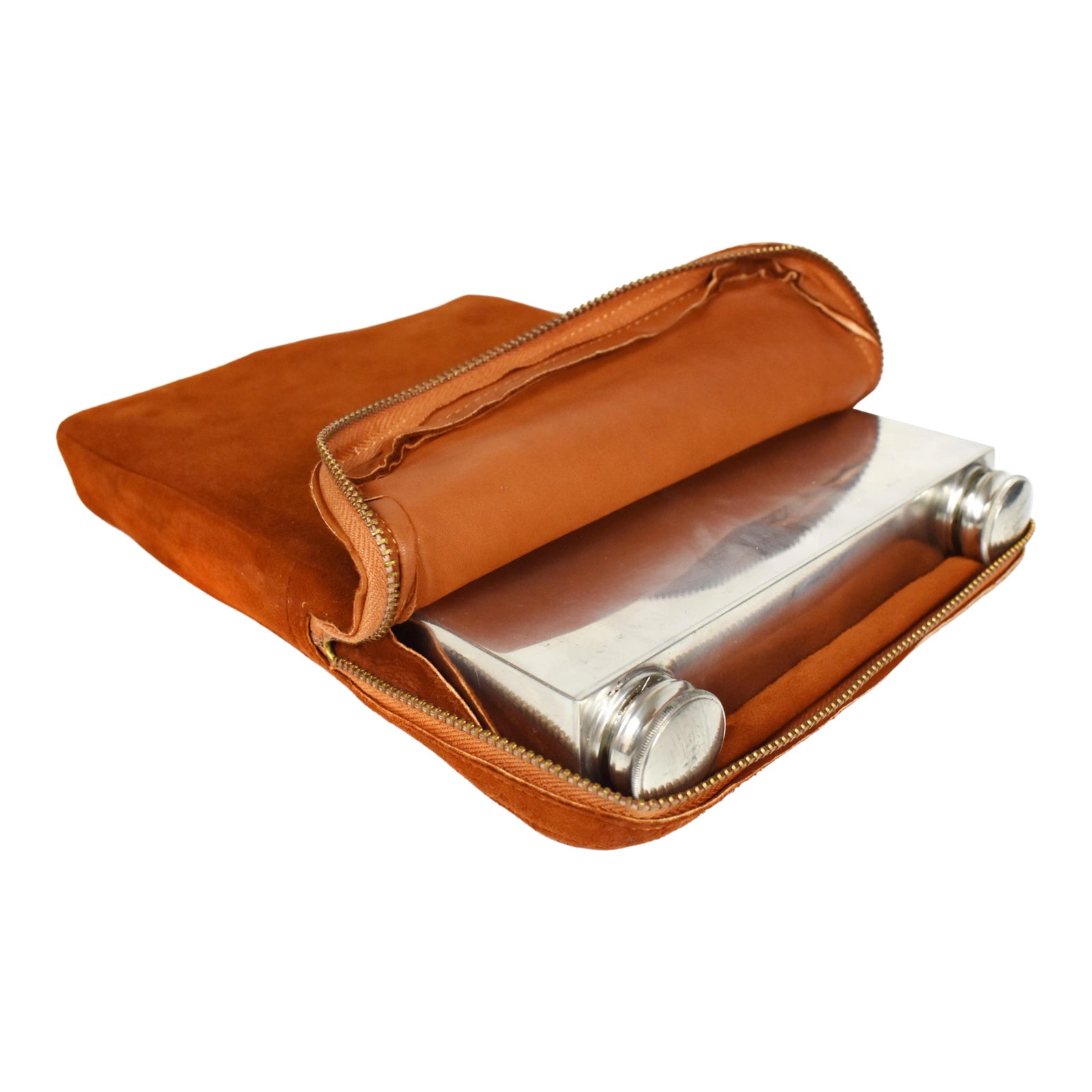 Early 20th Century Silver Plated Abercrombie & Fitch Double Divided ...