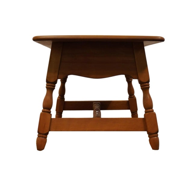 Heywood Wakefield Solid Hard Rock Maple Colonial Style 40" Accent ...