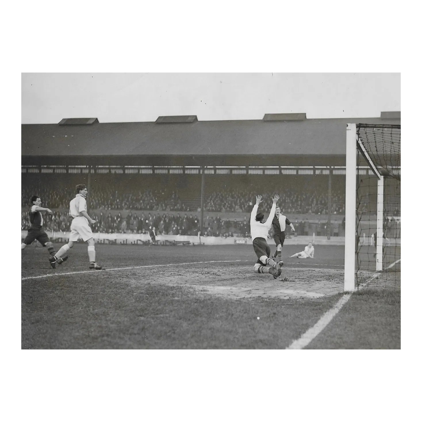 1931 Oxford and Cambridge Football Game at Stamford Bridge | Chairish
