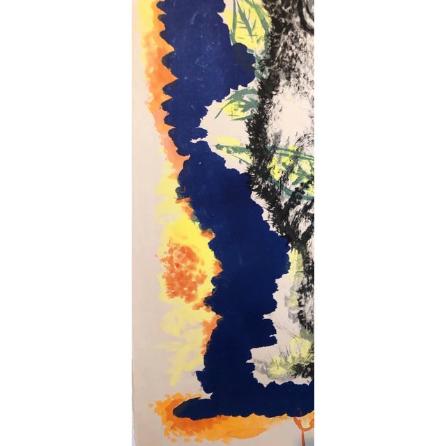 Jean Lurçat, Vintage French Modernist Jean Lurcat Watercolor Painting ...