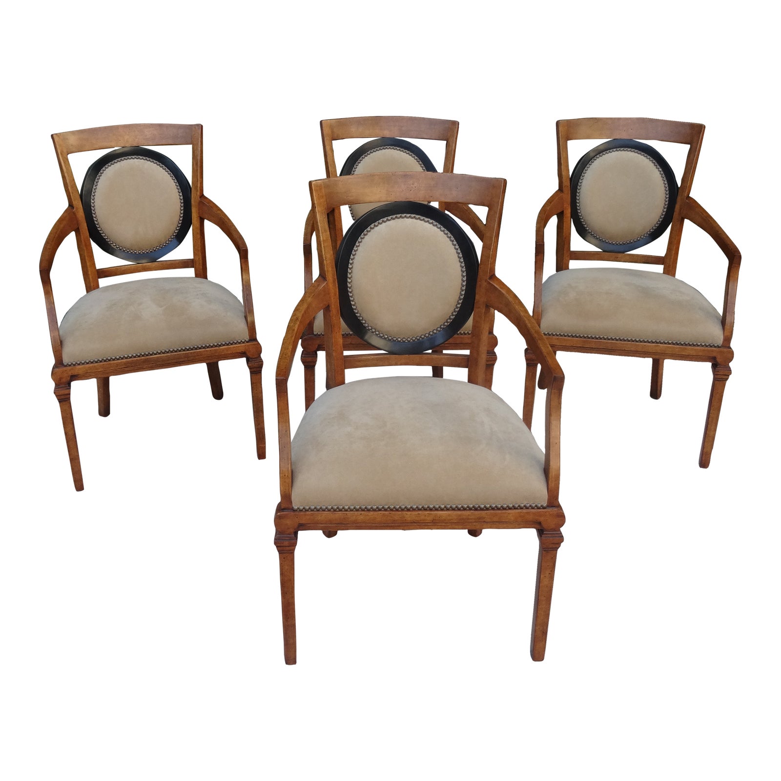 Minton-Spidell Pedworth Chairs - Set of 4 | Chairish