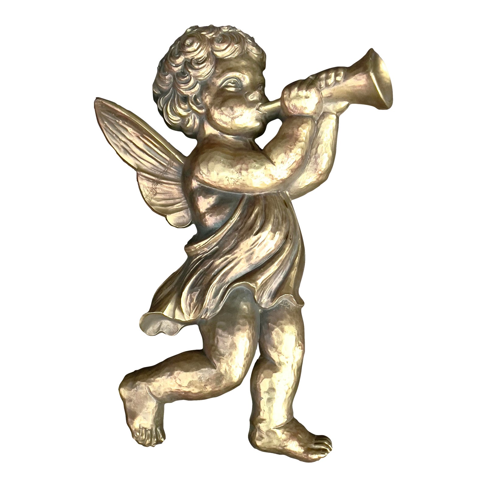 Vintage Syroco Brand Cast Resin Angel/Putti/Cupid/ Fairy 3d Wall ...