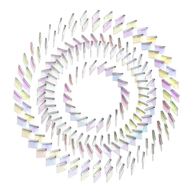 Circle 11 - Dichromatic Glass Sculptural Artwork Original Artwork by ...