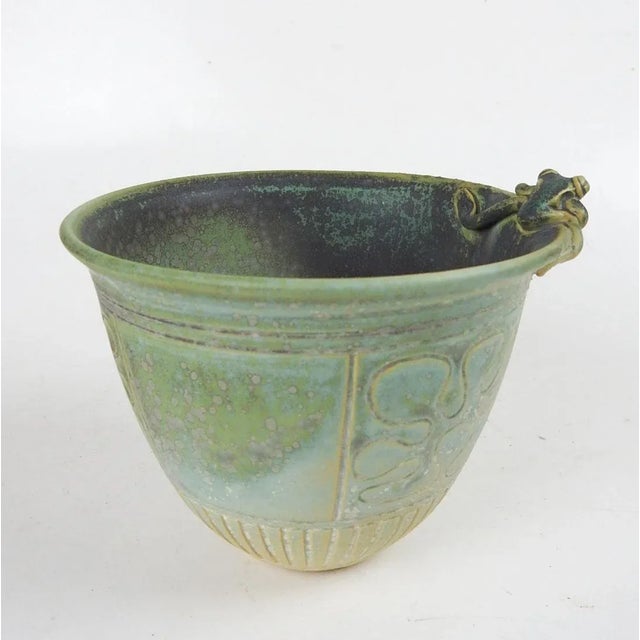 V Chin Celedon Porcelain Studio Pottery Frog Bowl Vorakit Chinookoswong ...