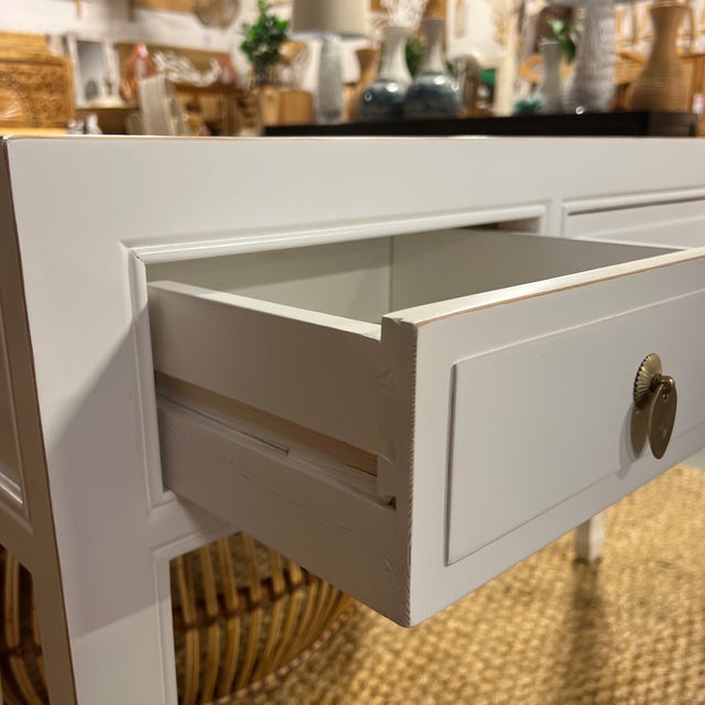 Asian Modern Ming Console Table | Chairish