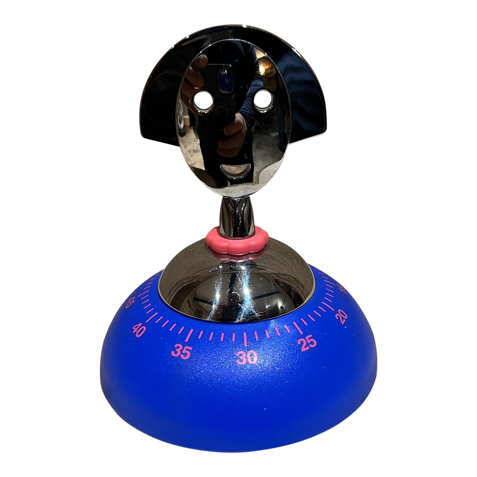 1990s Alessi Kitchen Timer by Alessandro Mendini Italy | Chairish