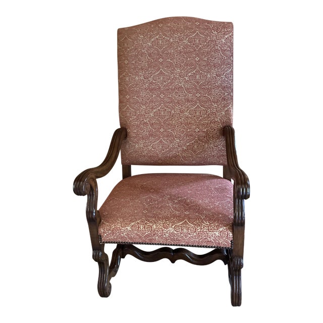 Mediterranean Style Accent Chair | Chairish