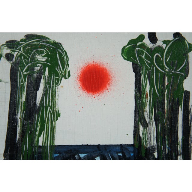 Stefan Eins Abstract Expressionism Original Art Mixed Media on Board ...