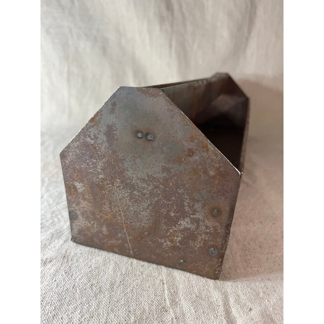 Early 20th Century Vintage Patinated Tool Box | Chairish