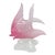 Seguso Murano Vintage Opalescent Pink White Italian Art Glass Angel ...