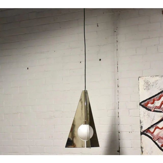Orbel Pyramid Pendant Light | Chairish
