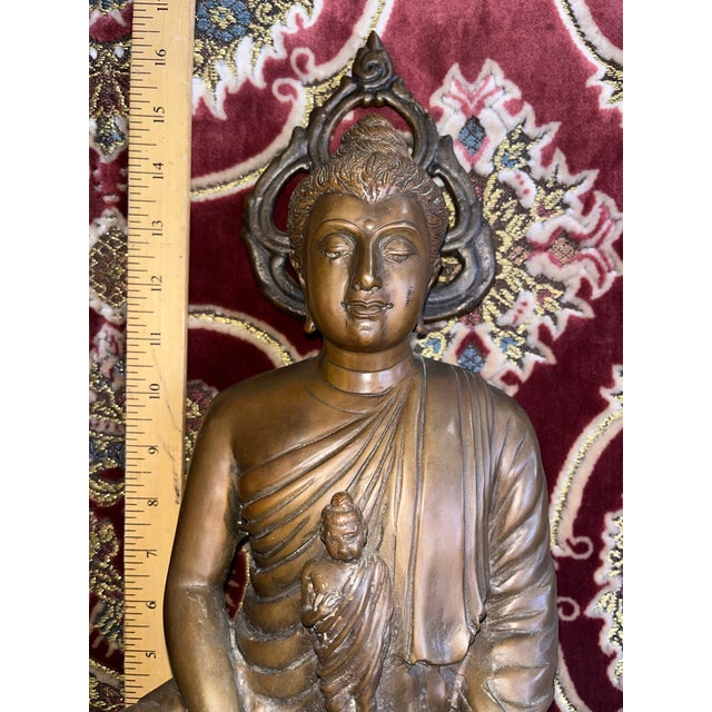 Large Chinese Vintage Quan Yin Sculpture | Chairish