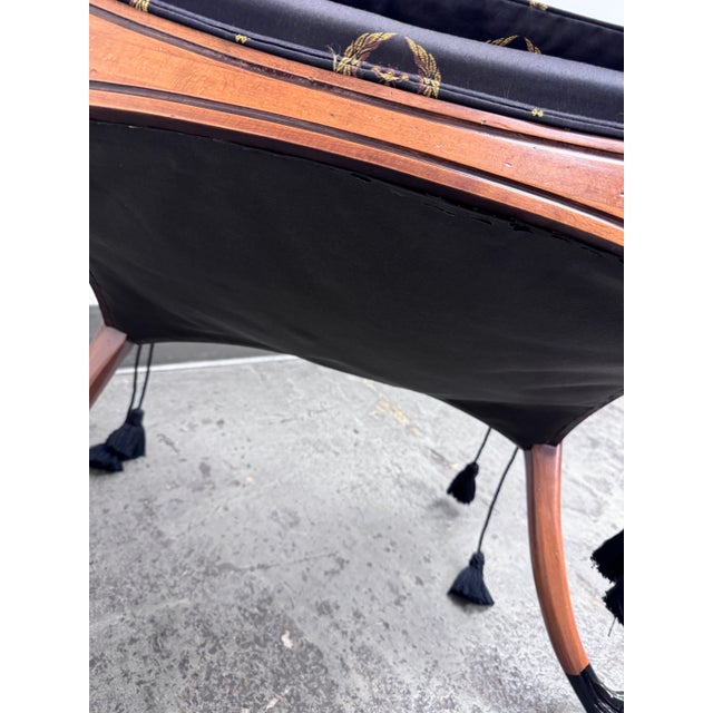 Empire Style + Eagle Heads + Claw Feet Bench | Chairish