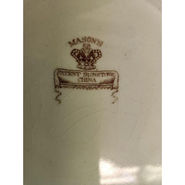 Set of 3 Antique Mason Ironstone Decorative Plates | Chairish