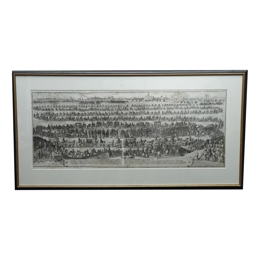 Matthäus Merian, Ceremonial Entry of the Majesty King Leopold in ...