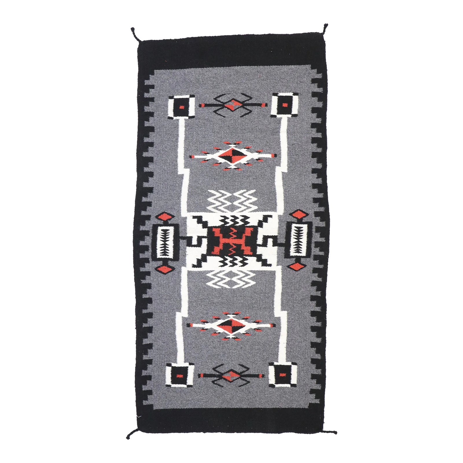 Vintage Navajo Storm Rug, 02'05 X 04'11 | Chairish