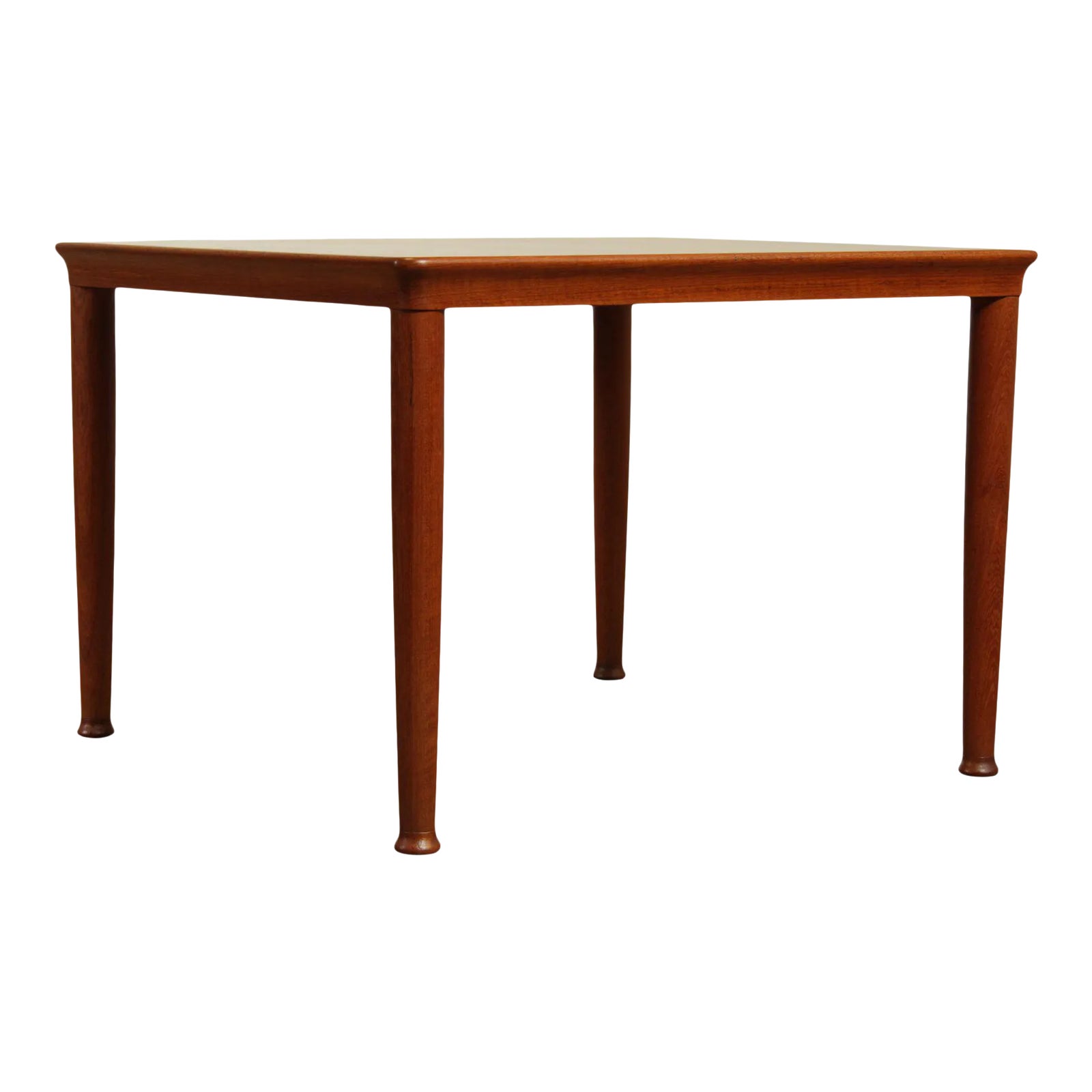 Danish Modern Square Teak Coffee Table Mobelfabrik | Chairish