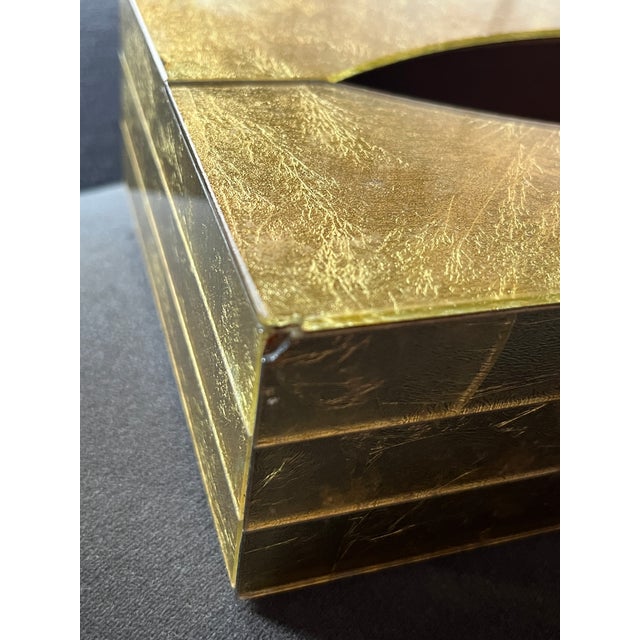 Early 20th Century Hollywood Regency Tissue Box | Chairish