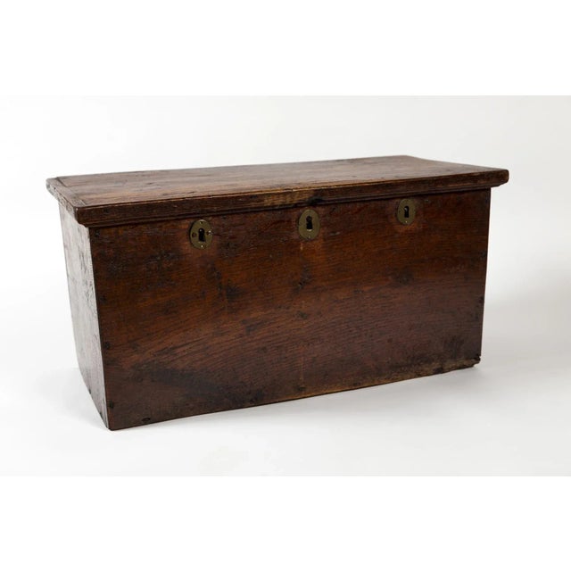 European Walnut Storage Chest, Early 19th Century | Chairish