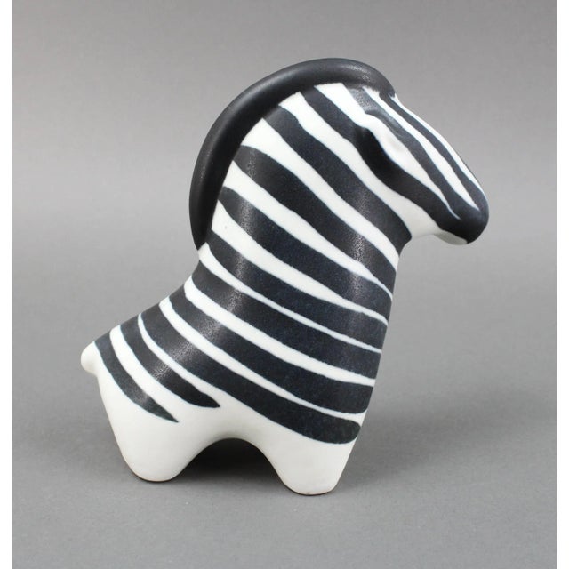 Arabia Finland Taisto Kaassinen Zebra Mid Century Modern Art Pottery ...