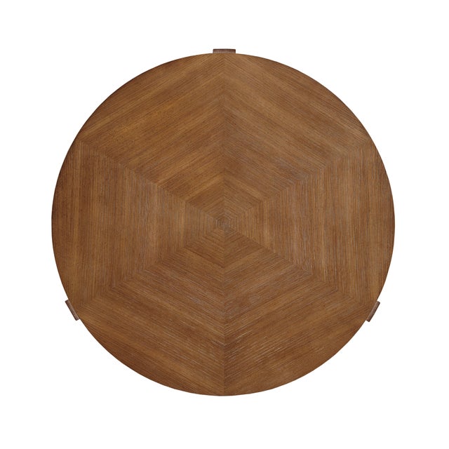 Oak Chairside Table | Chairish