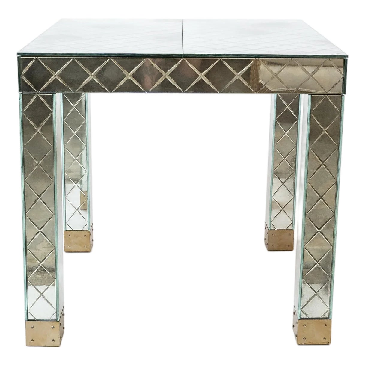 1990s Lorin Marsh Italian Mosaic Table | Chairish