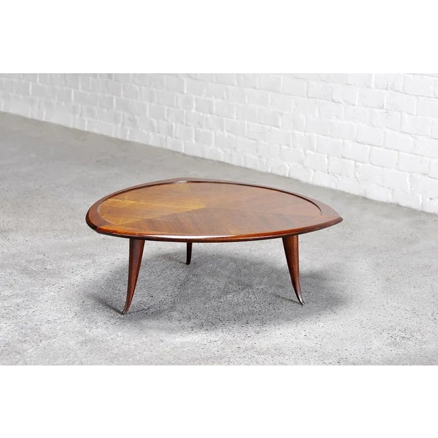 Mid-Century Italian Wooden Coffee Table in the Ssyle of Cesare Lacca ...