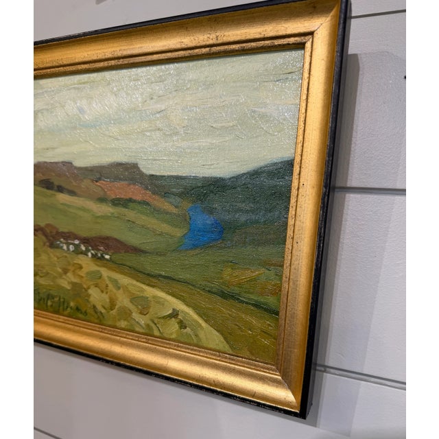 Oil on Canvas Still Life Landscape | Chairish