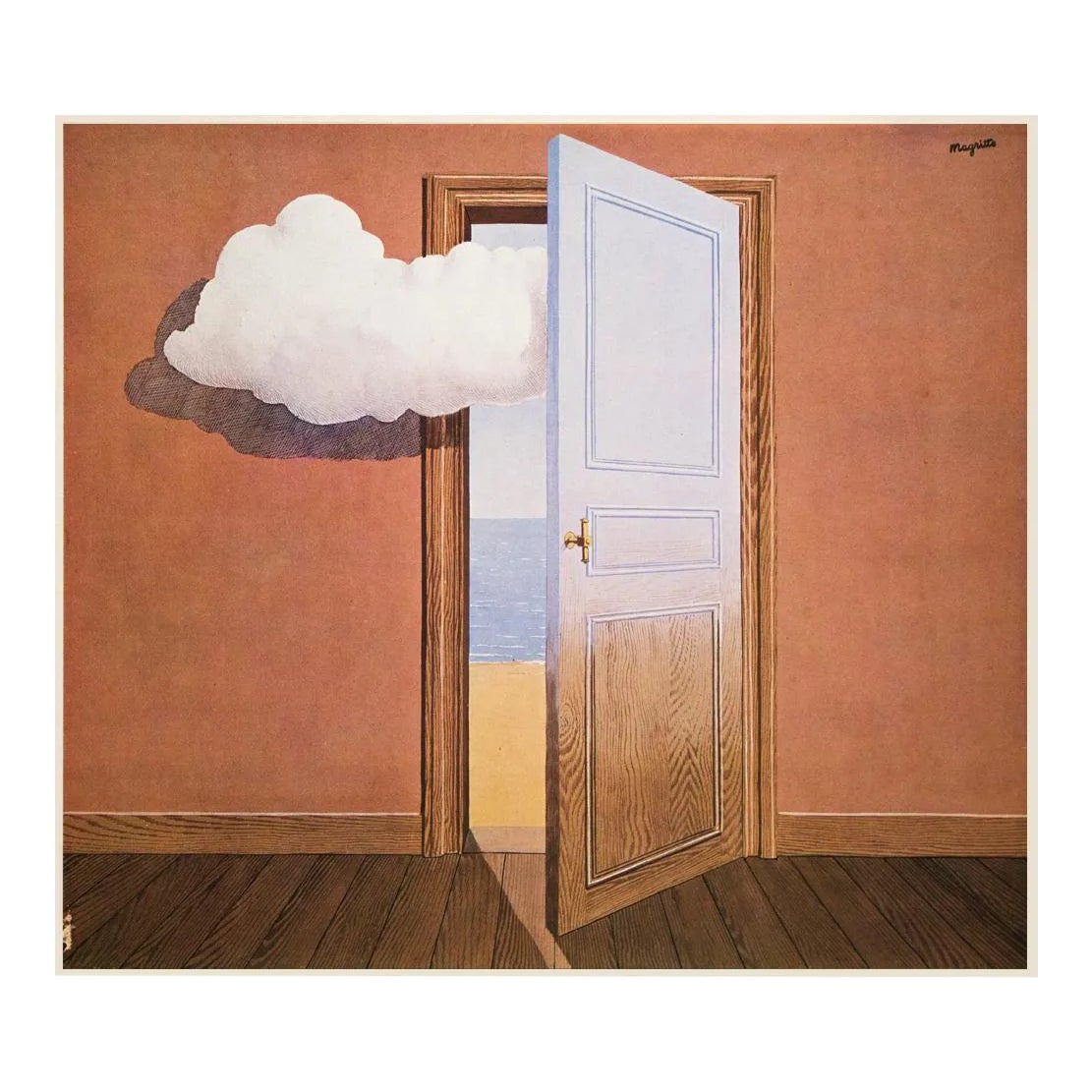 1972 Rene Magritte "Poison", First Edition Lithograph | Chairish