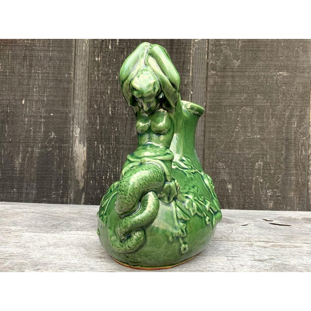 Shiwan Ware Mermaid Pitcher | Chairish