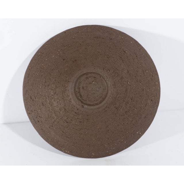 Thomas Toft Denmark Pottery Bowl With Fish | Chairish