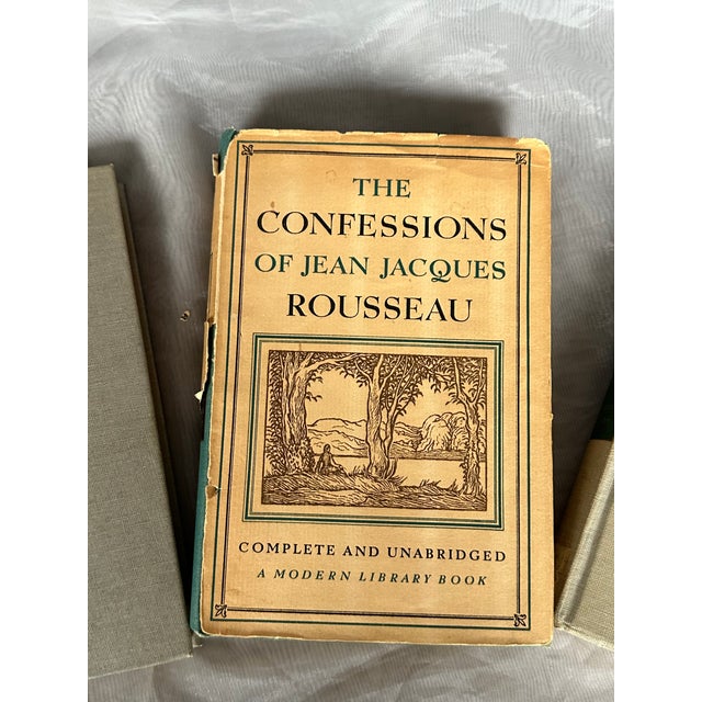 Modern Library Book Set of 4 | Chairish