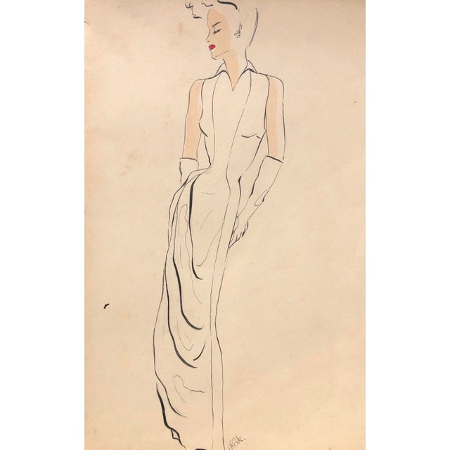 Mid-Century Jimmy Anderson Portrait | Chairish