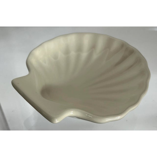 Porcelain Clam Shell Soap Dish | Chairish