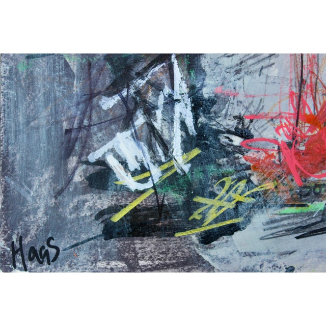 Modern Abstract Diptych Paintings Original | Chairish