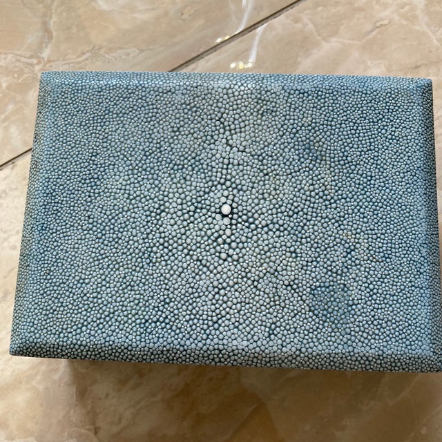 1920s Vintage Genuine Shagreen Box | Chairish