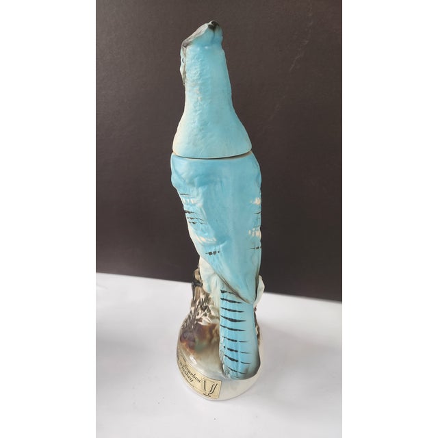 1960s Jim Beam “Beam’s Trophy” Blue Jay Figural Bourbon Decanter ...